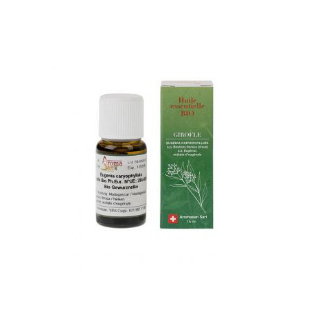 AROMASAN girofle huil ess dans étui bio 15 ml