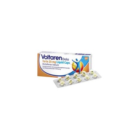 Voltaren Dolo forte 25 mg 10 capsules